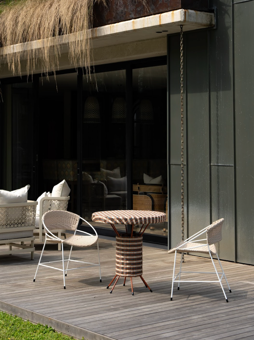 BISTRO WOVEN TABLE – Douglas and Douglas